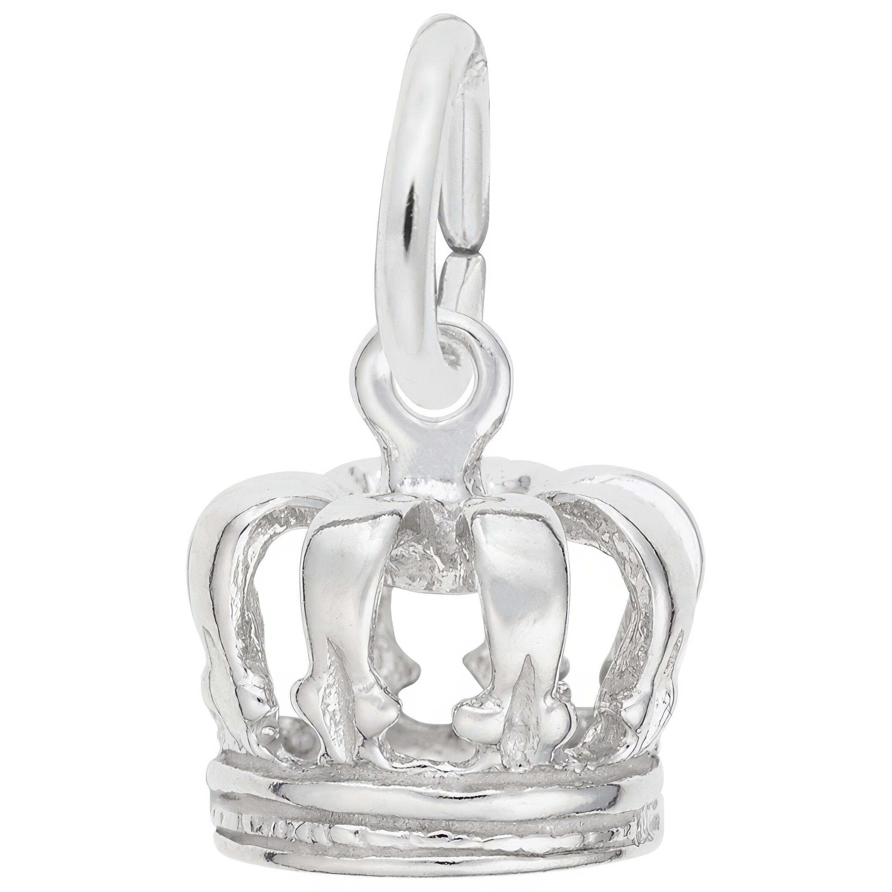 Royal Crown Charm - Metal - Sterling Silver – FindingKing