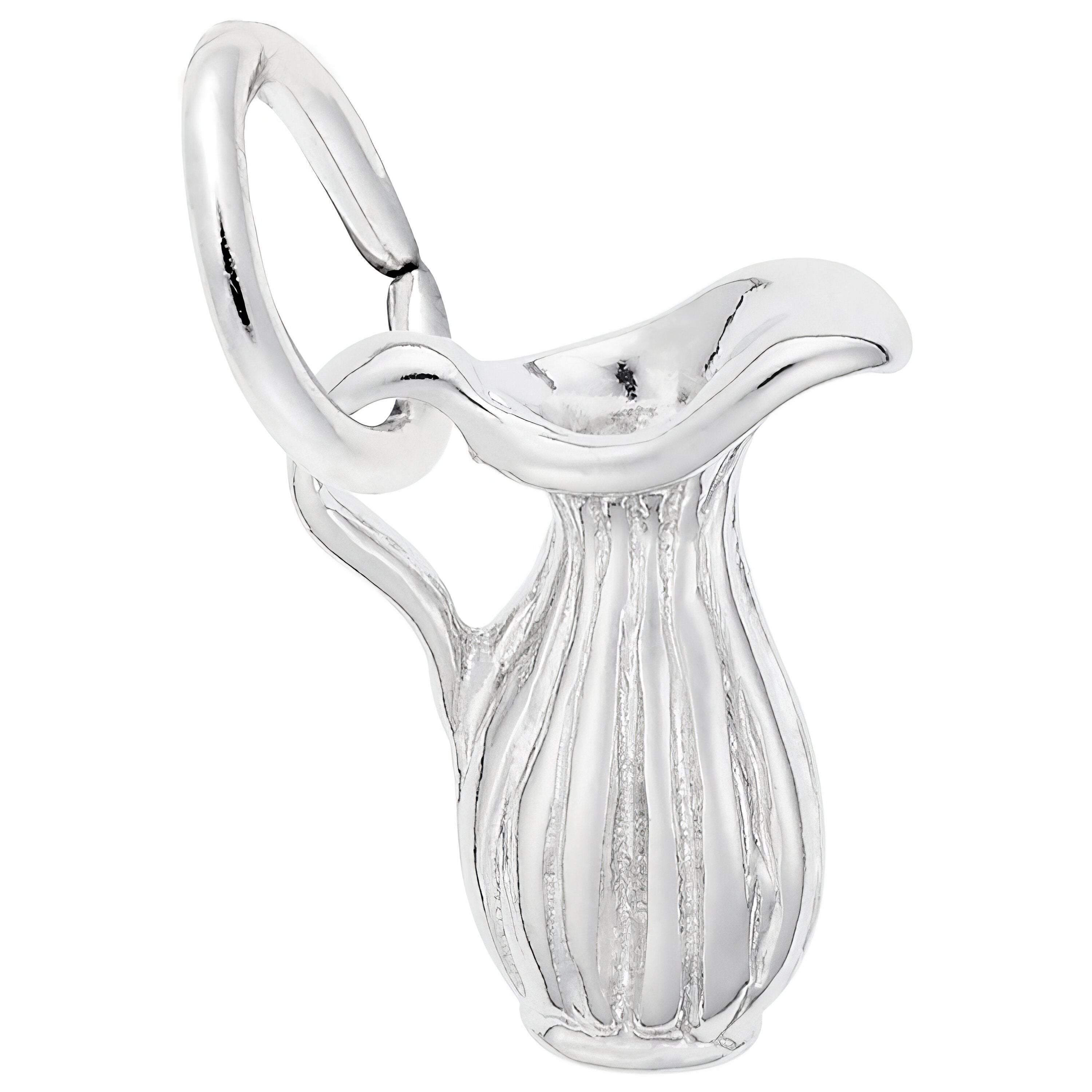 Pitcher Charm - Metal - Sterling Silver – FindingKing