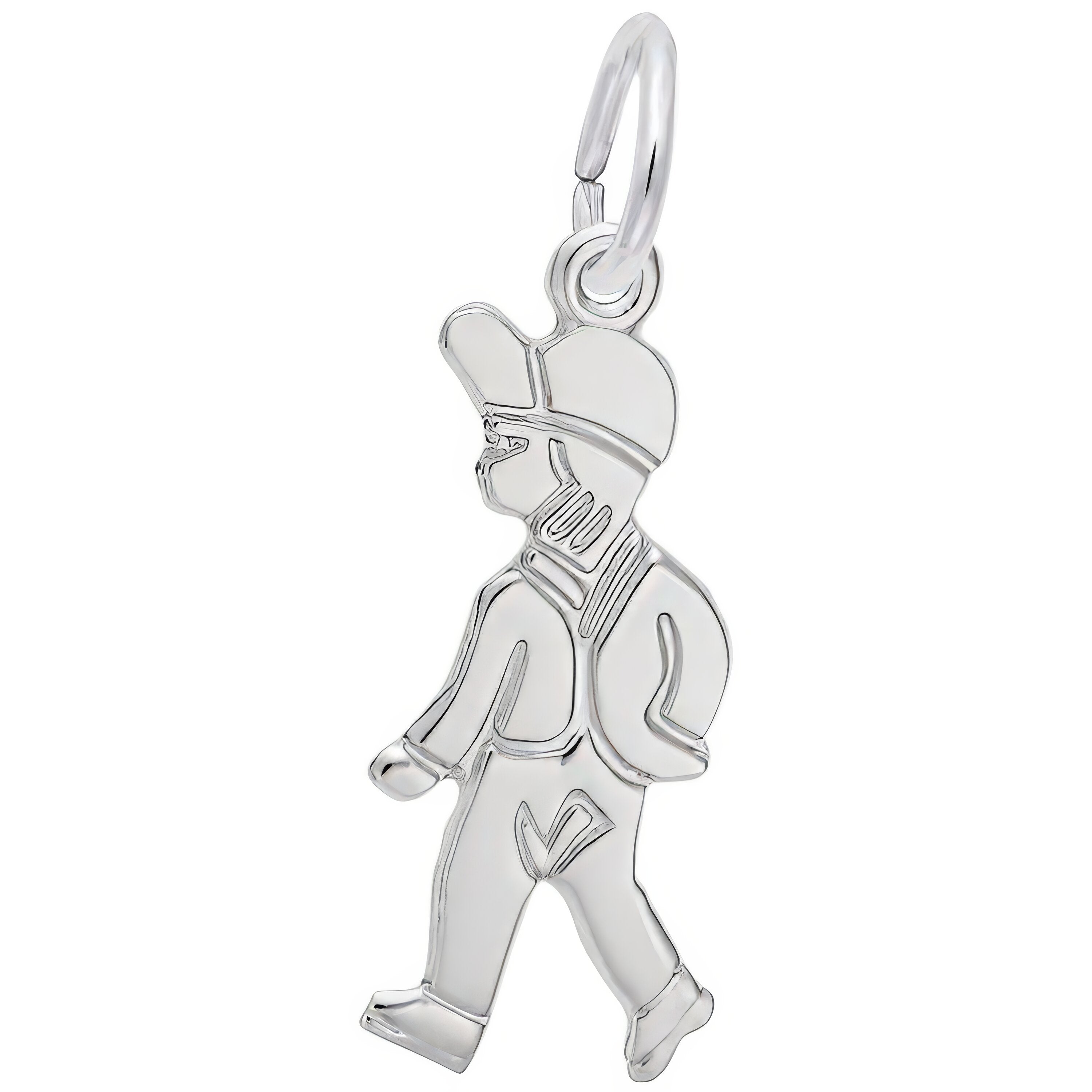 Charms Sterling Silver Walking Boy Charm – FindingKing
