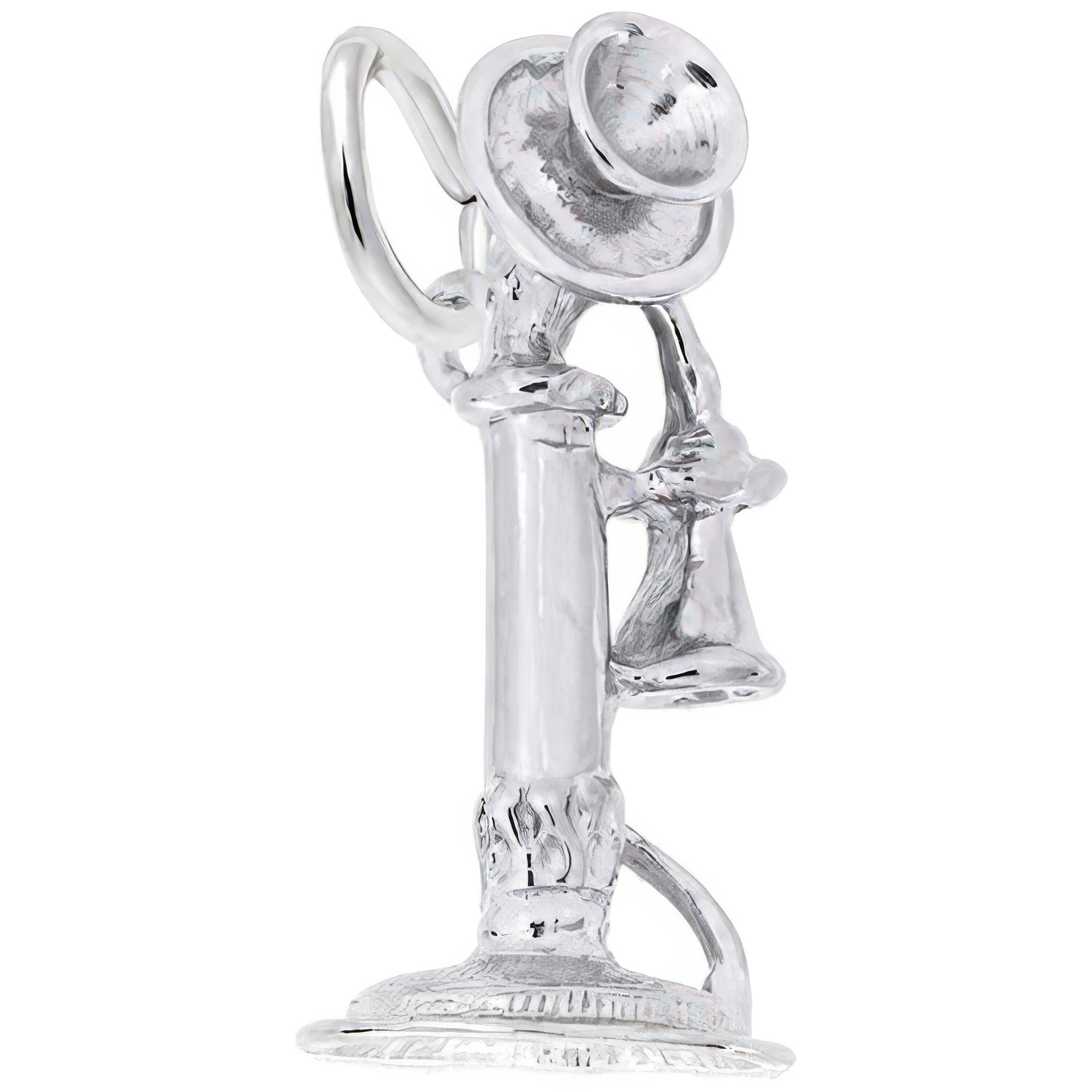 Telephone Charm, Sterling Silver – FindingKing