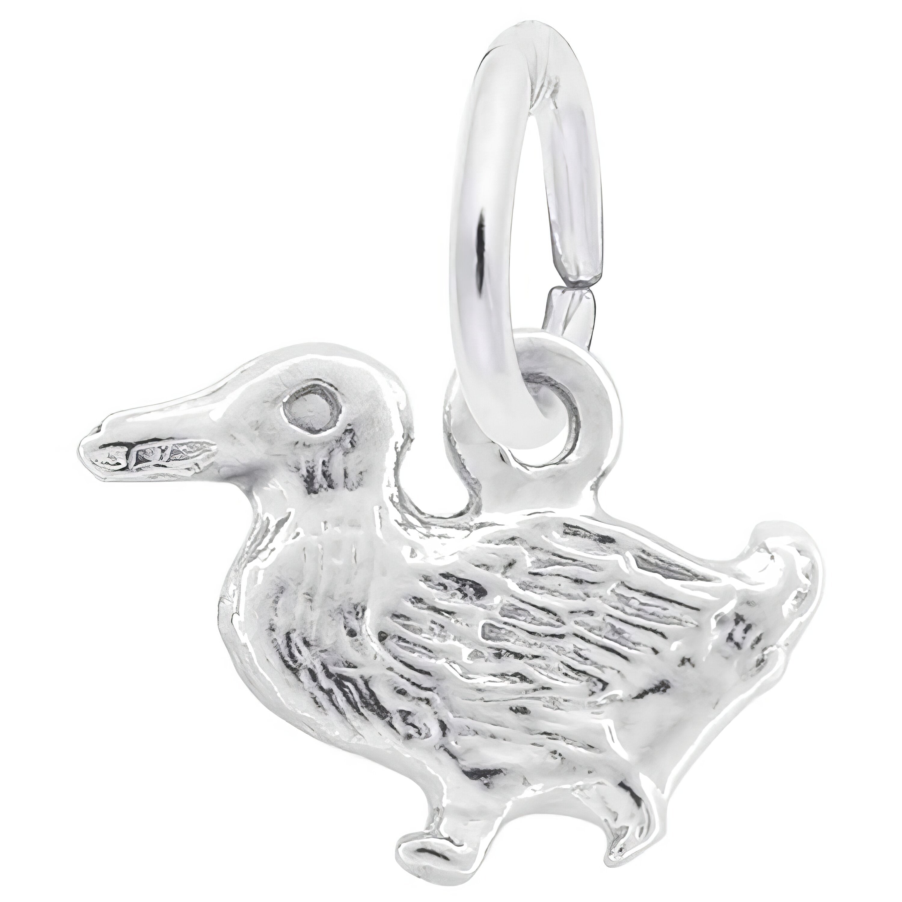 Duck Charm, Sterling Silver – FindingKing