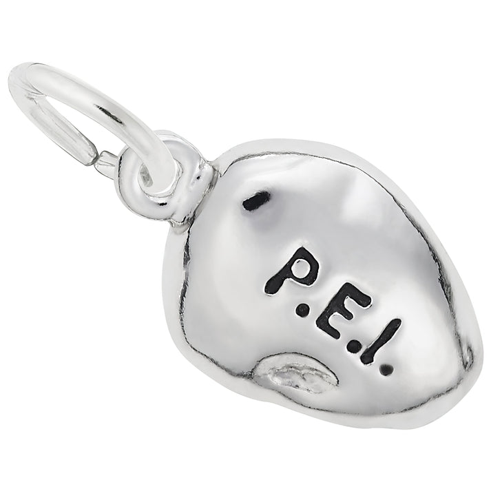 Prince Edward Island Potato Charm - Metal - Sterling Silver – FindingKing
