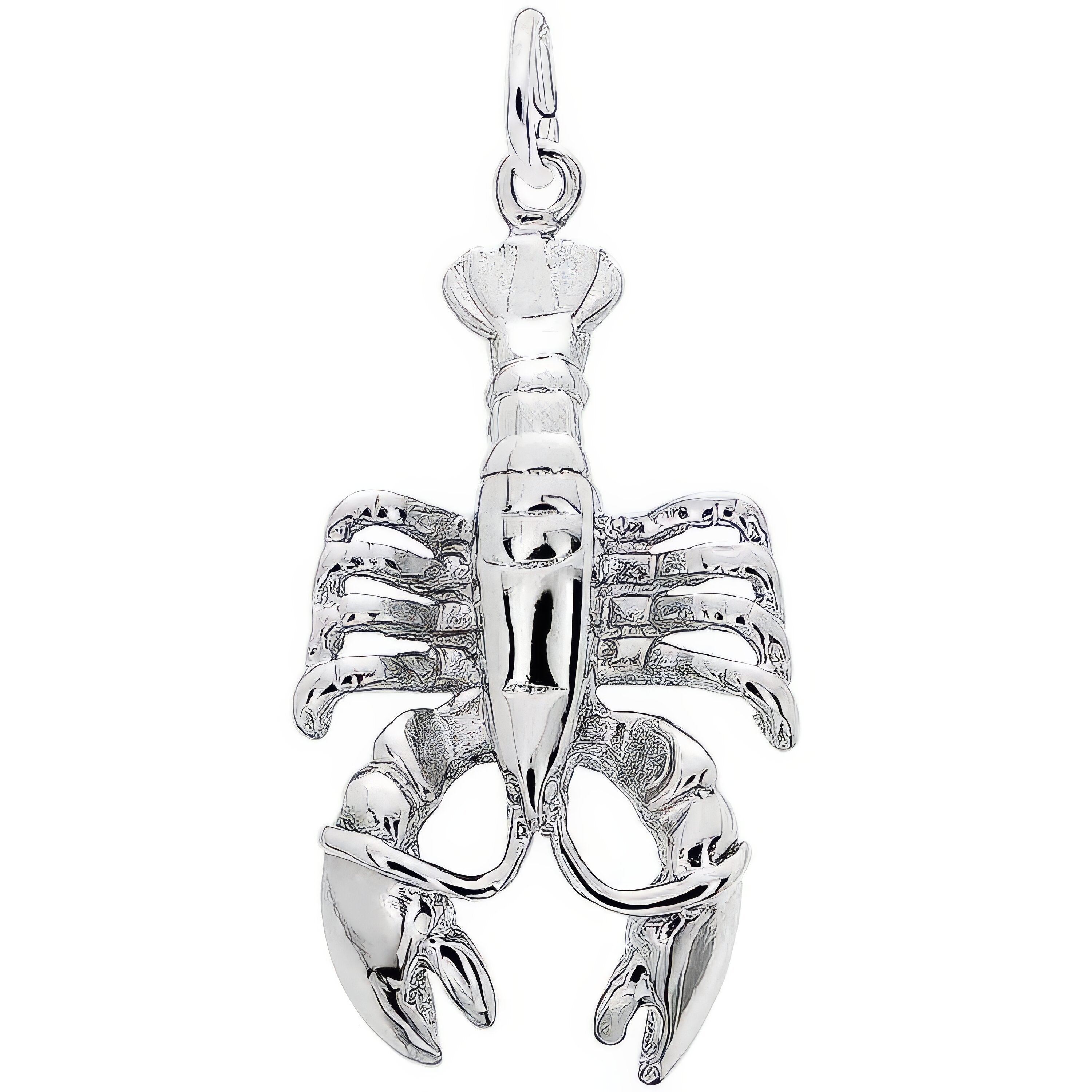 Lobster Large Charm, Sterling Silver – FindingKing