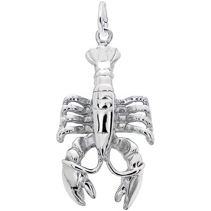 Lobster Large Charm, Sterling Silver – FindingKing