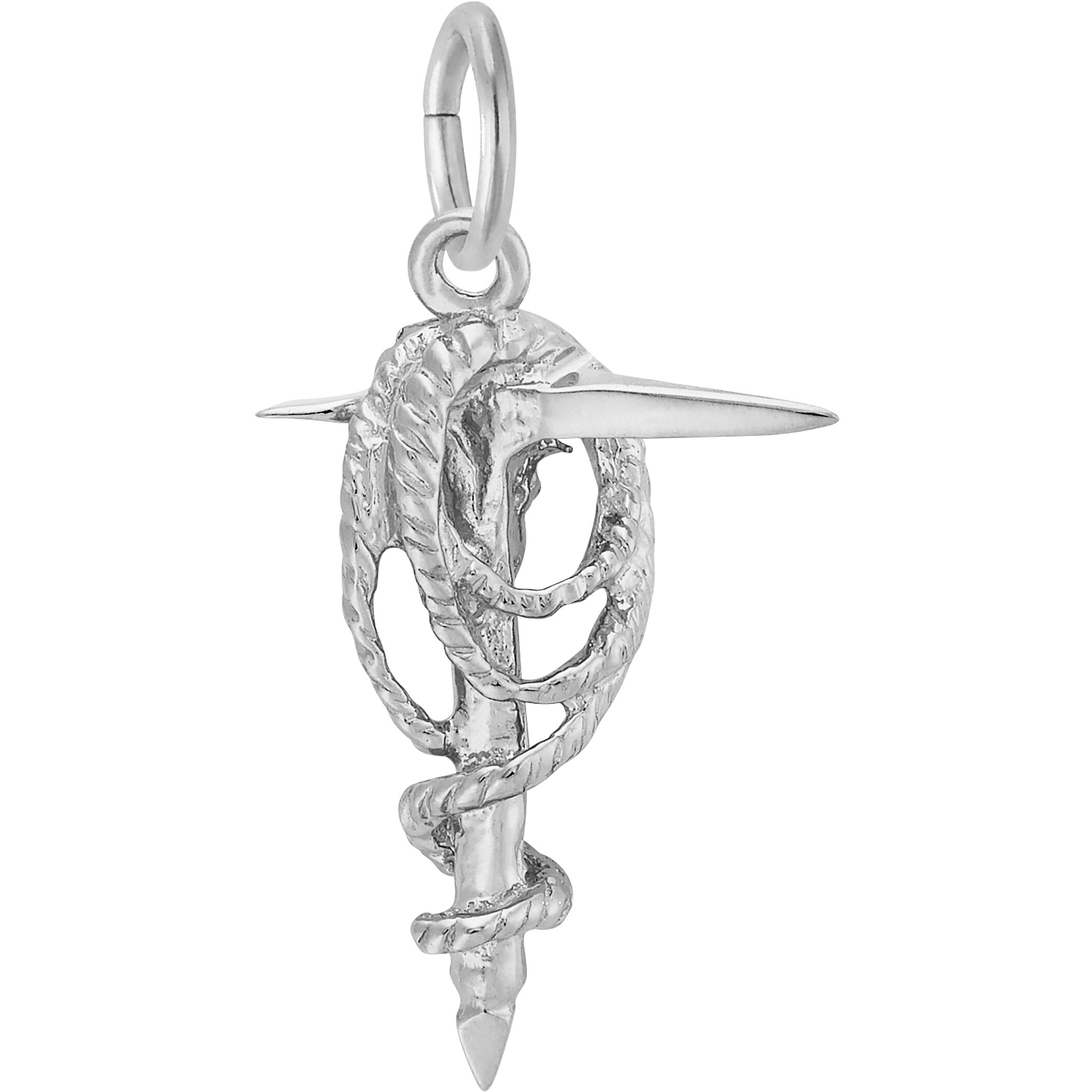 Mountain Climbing Equipment Charm - Metal - Sterling Silver – FindingKing
