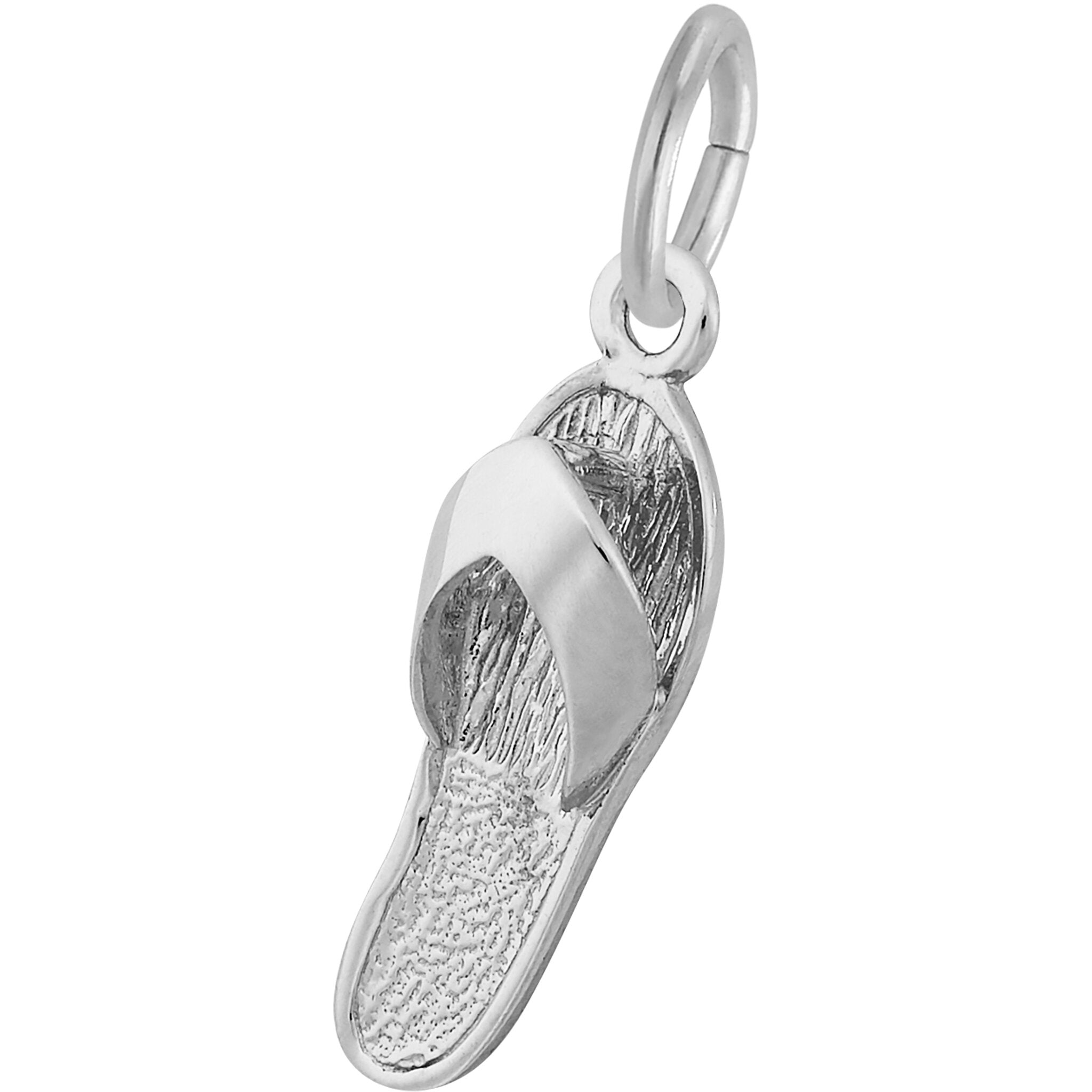 Sandal Charm - Metal - Sterling Silver – FindingKing