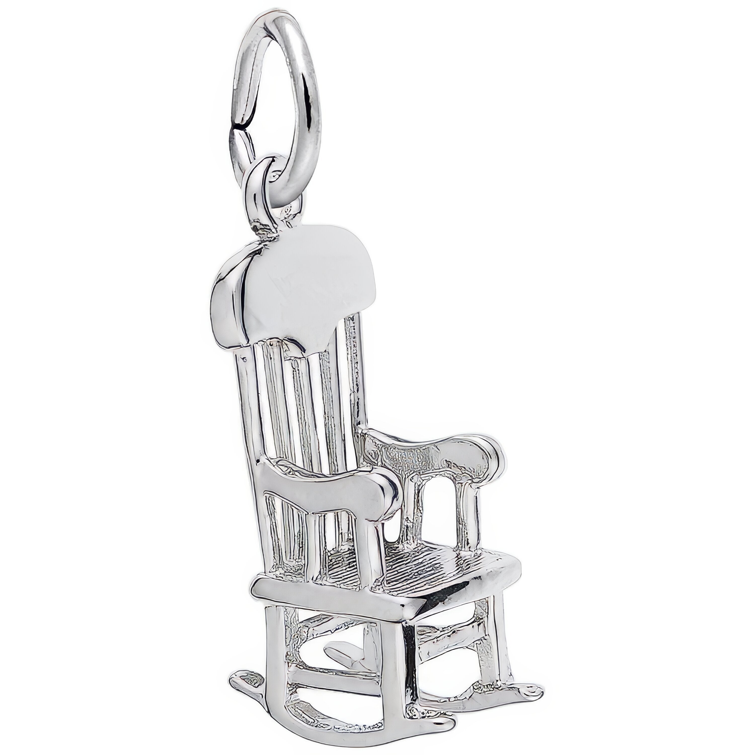 Rocking Chair Charm - Metal - Sterling Silver – FindingKing