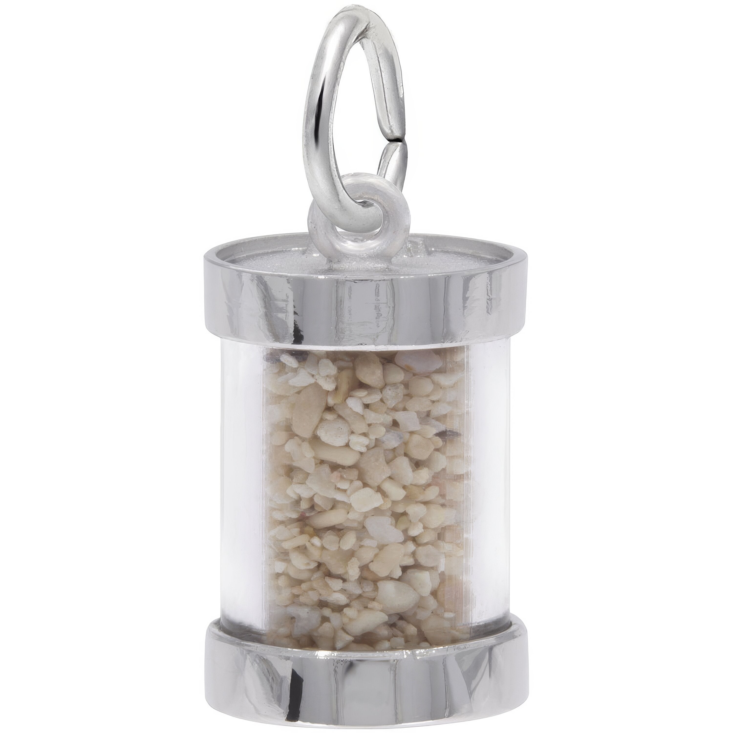 Bonaire Sand Capsule Charm - Metal - Sterling Silver – FindingKing