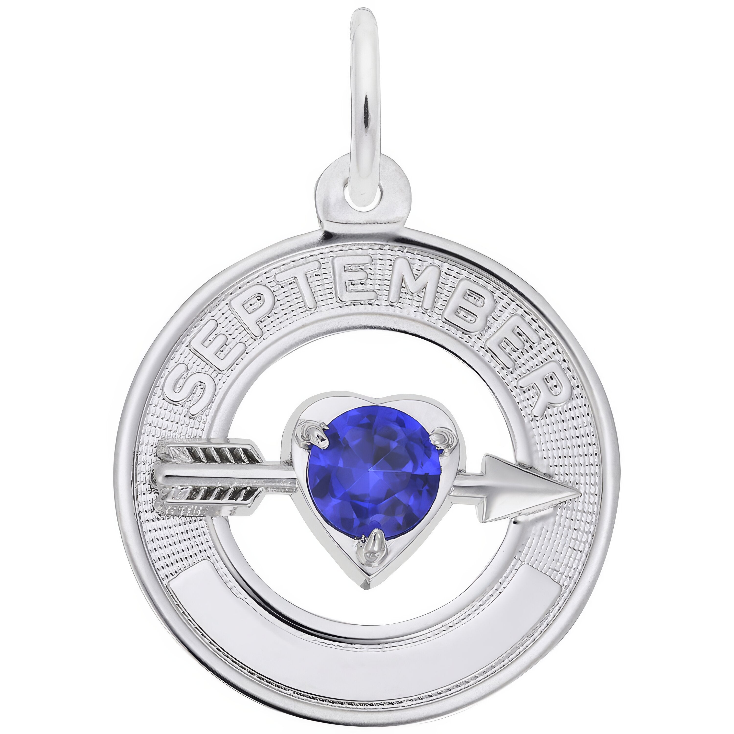 Synthetic Crystal Simulated Birthstone Charms Collection - September ...