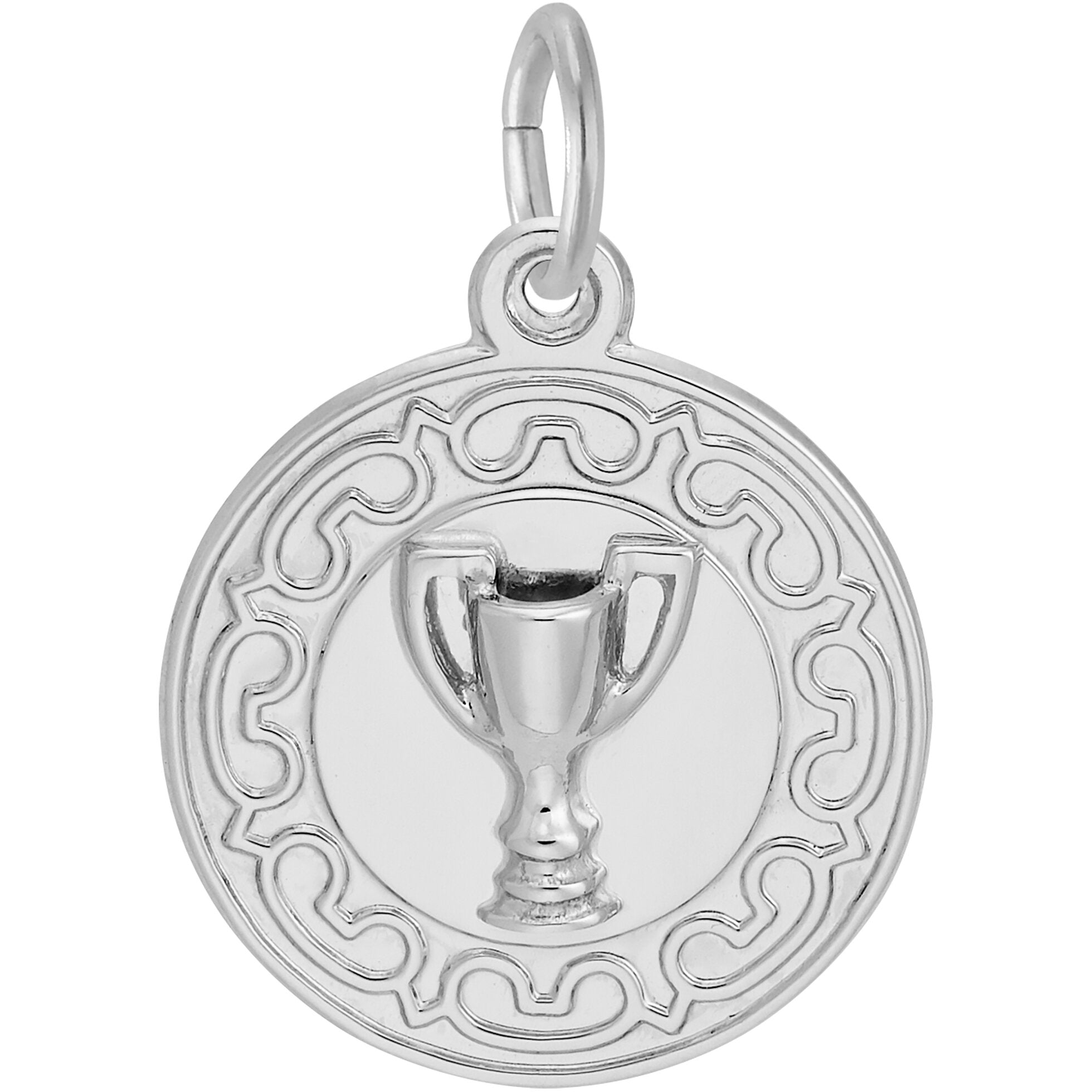 Trophy Charm - Metal - Sterling Silver – FindingKing