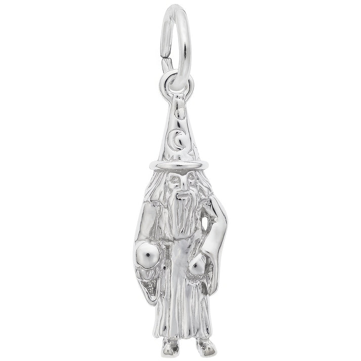 Wizard Charm - Metal - Sterling Silver – FindingKing