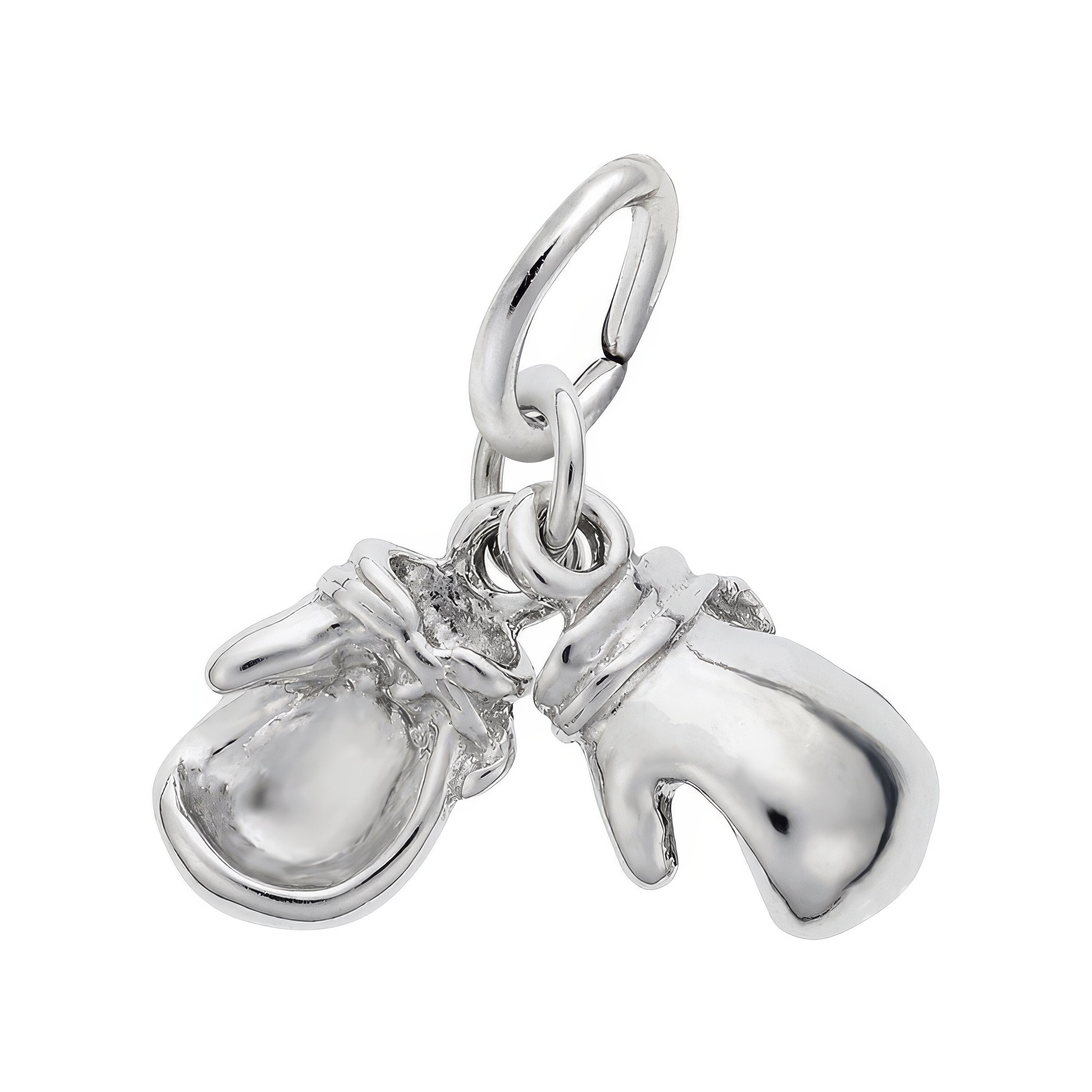 Sterling Silver Boxing Gloves Charm – FindingKing