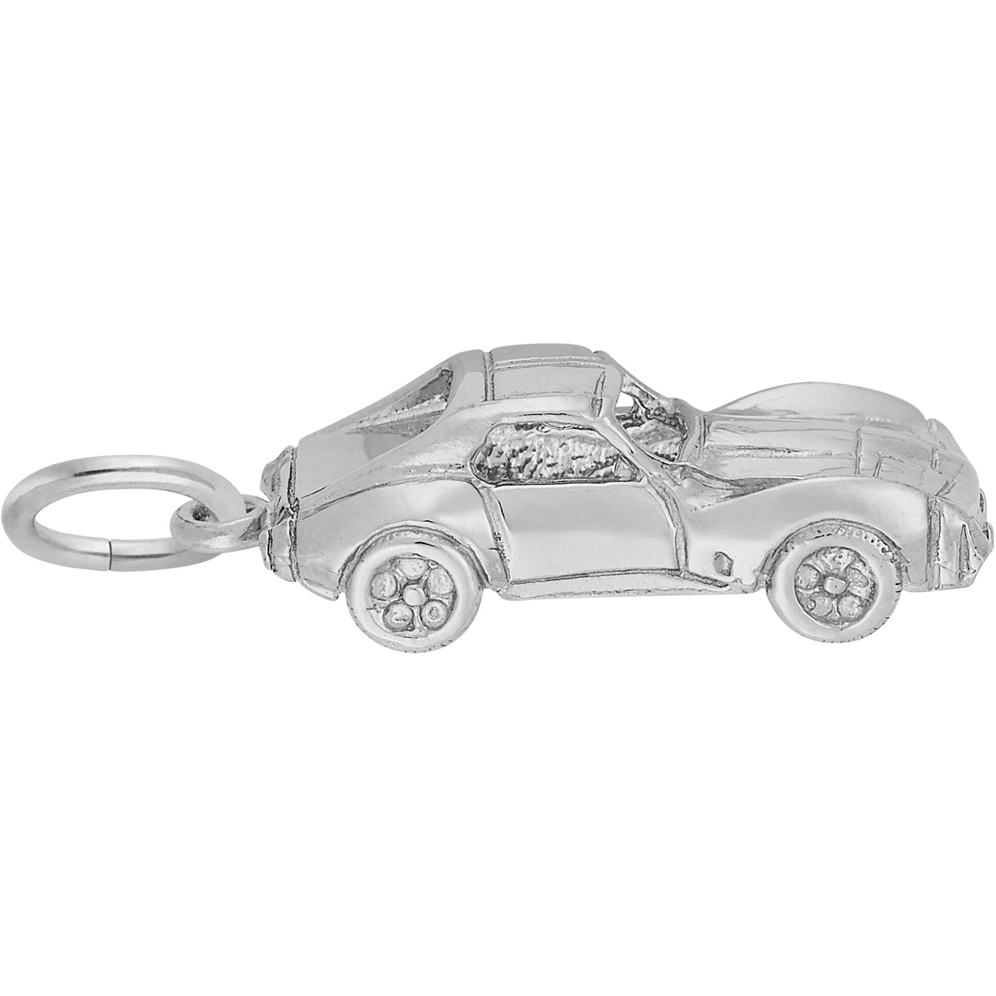 Classic American Sports Car Charm - Metal - Sterling Silver – FindingKing