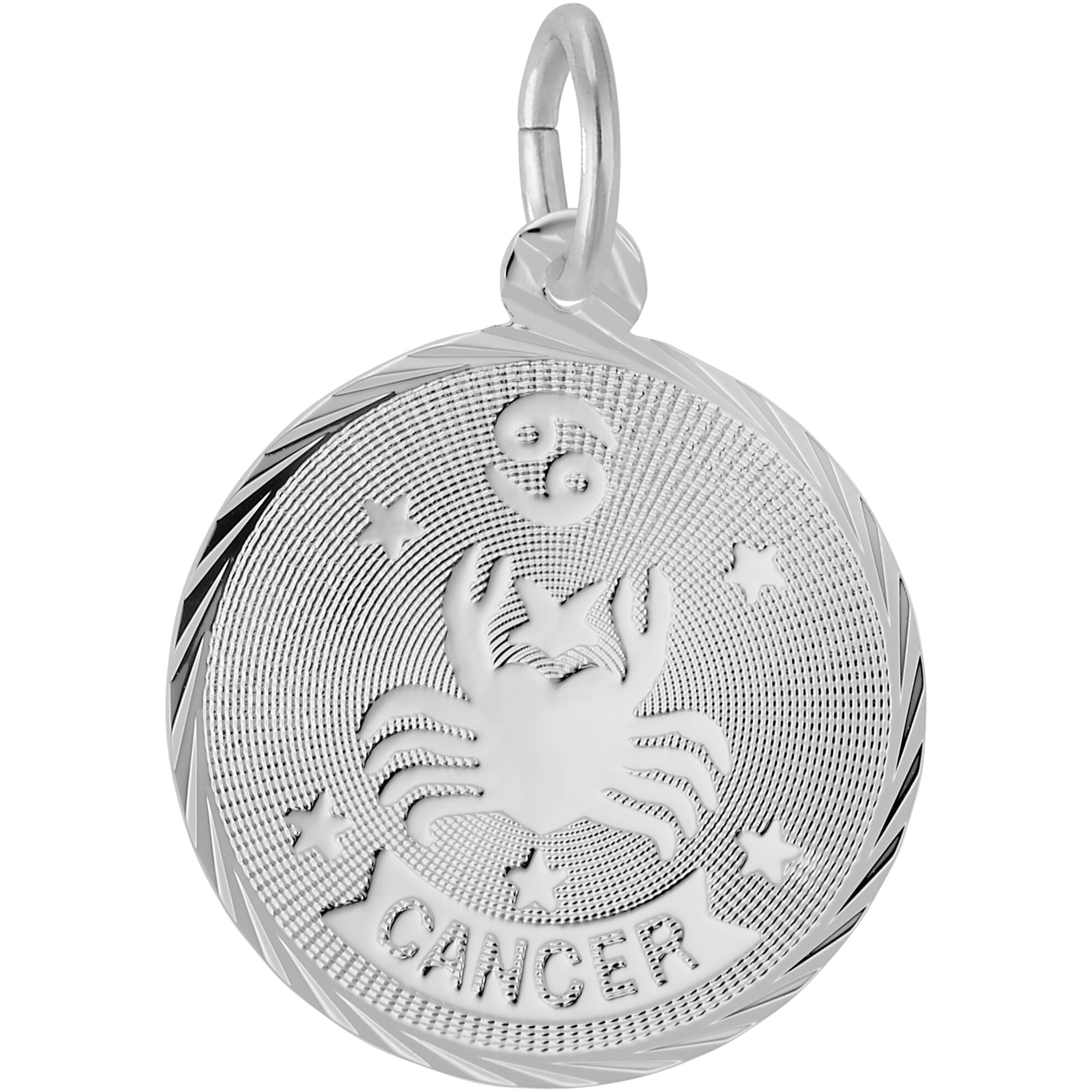 Cancer Constellation Charm - Metal - Sterling Silver – FindingKing