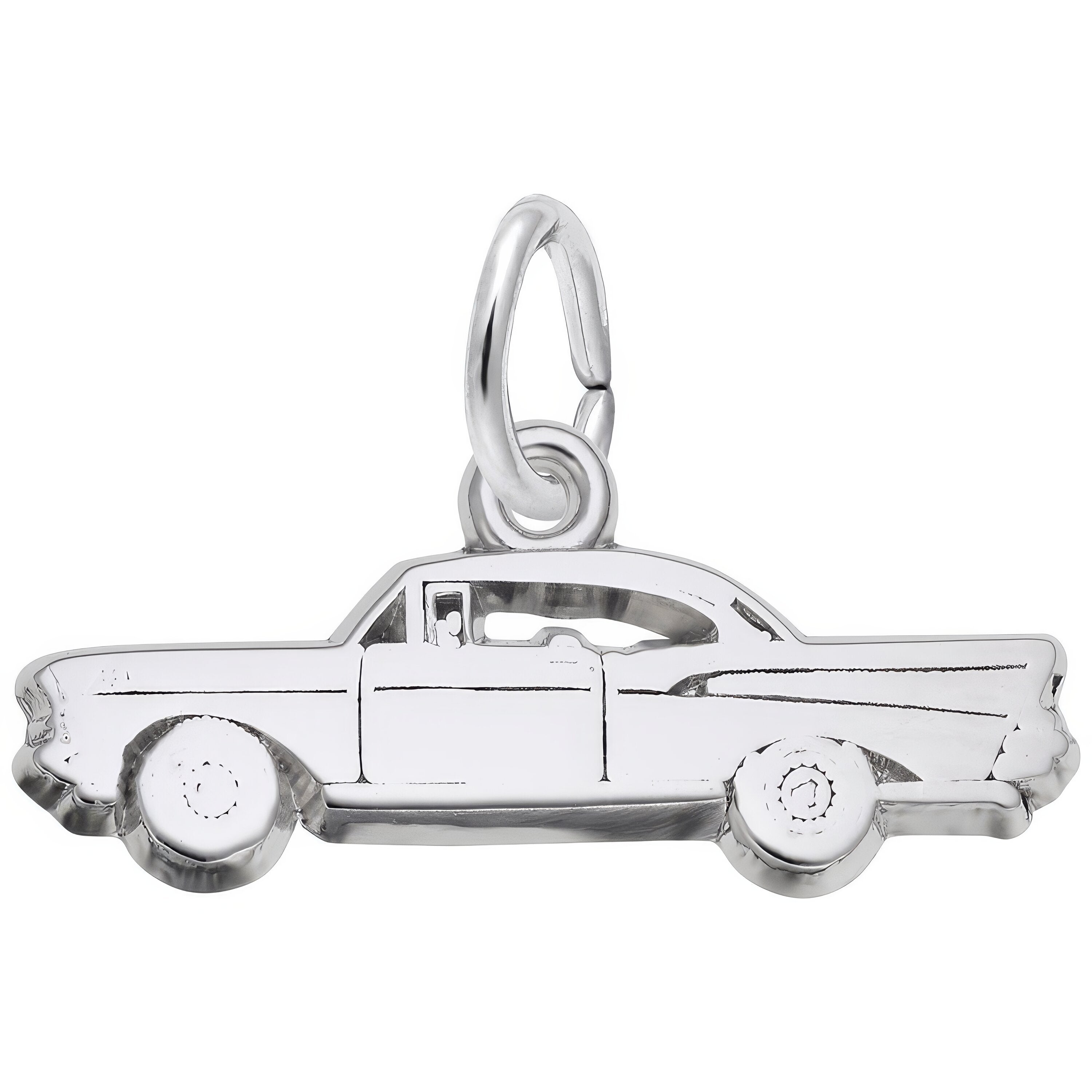 Classic Hardtop Muscle Car Charm - Metal - Sterling Silver – FindingKing