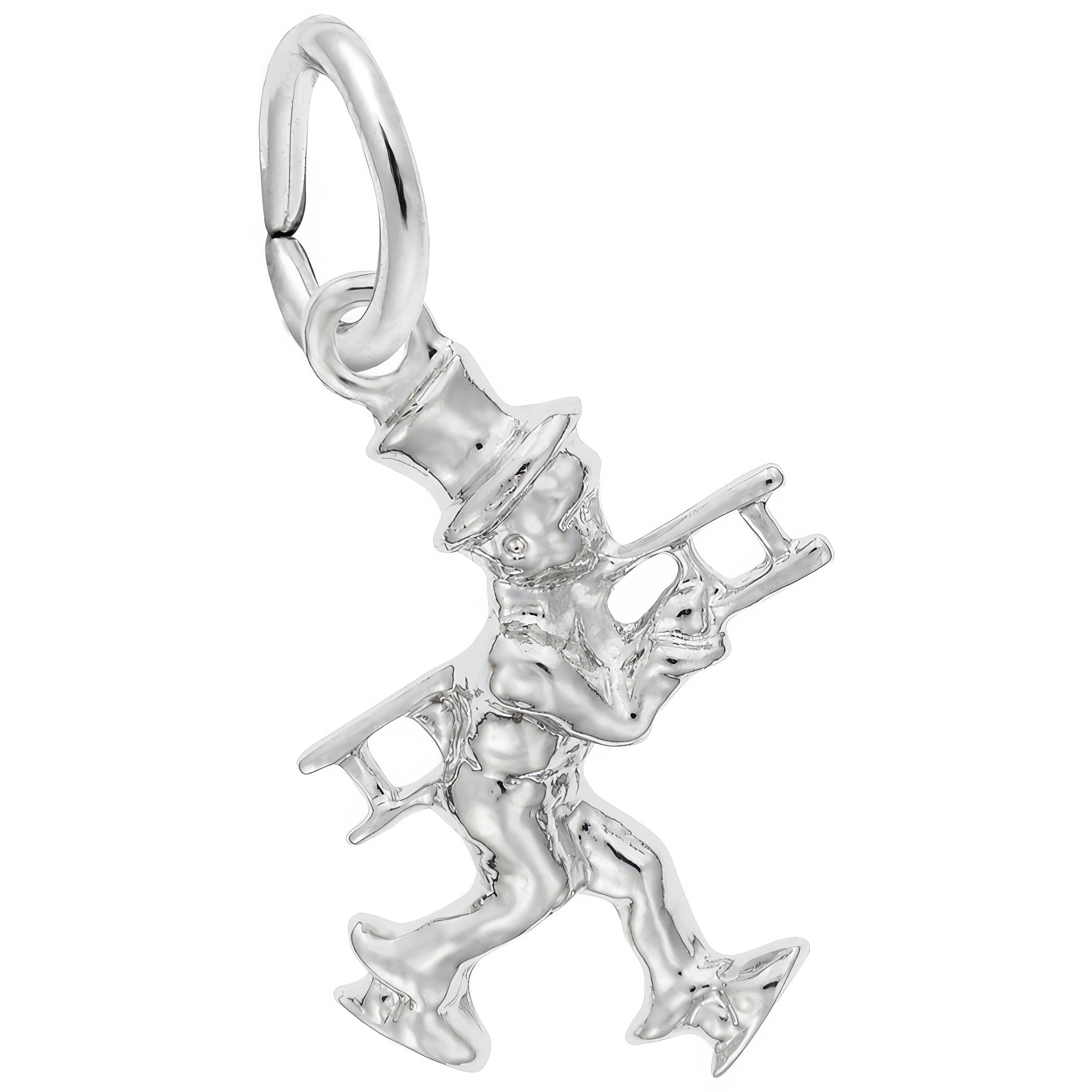 Chimney Sweep Charm - Metal - Sterling Silver – FindingKing