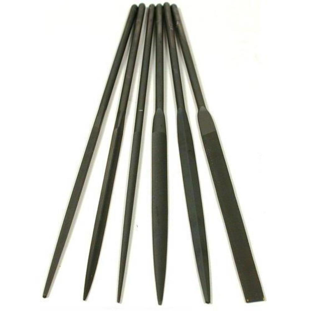 Swiss Needle Files Medium Cut 6Pcs – FindingKing