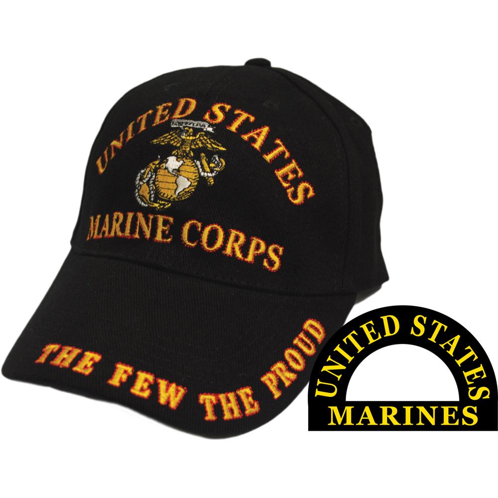 United States Marine Corps The few The Proud Hat Cap Black – FindingKing
