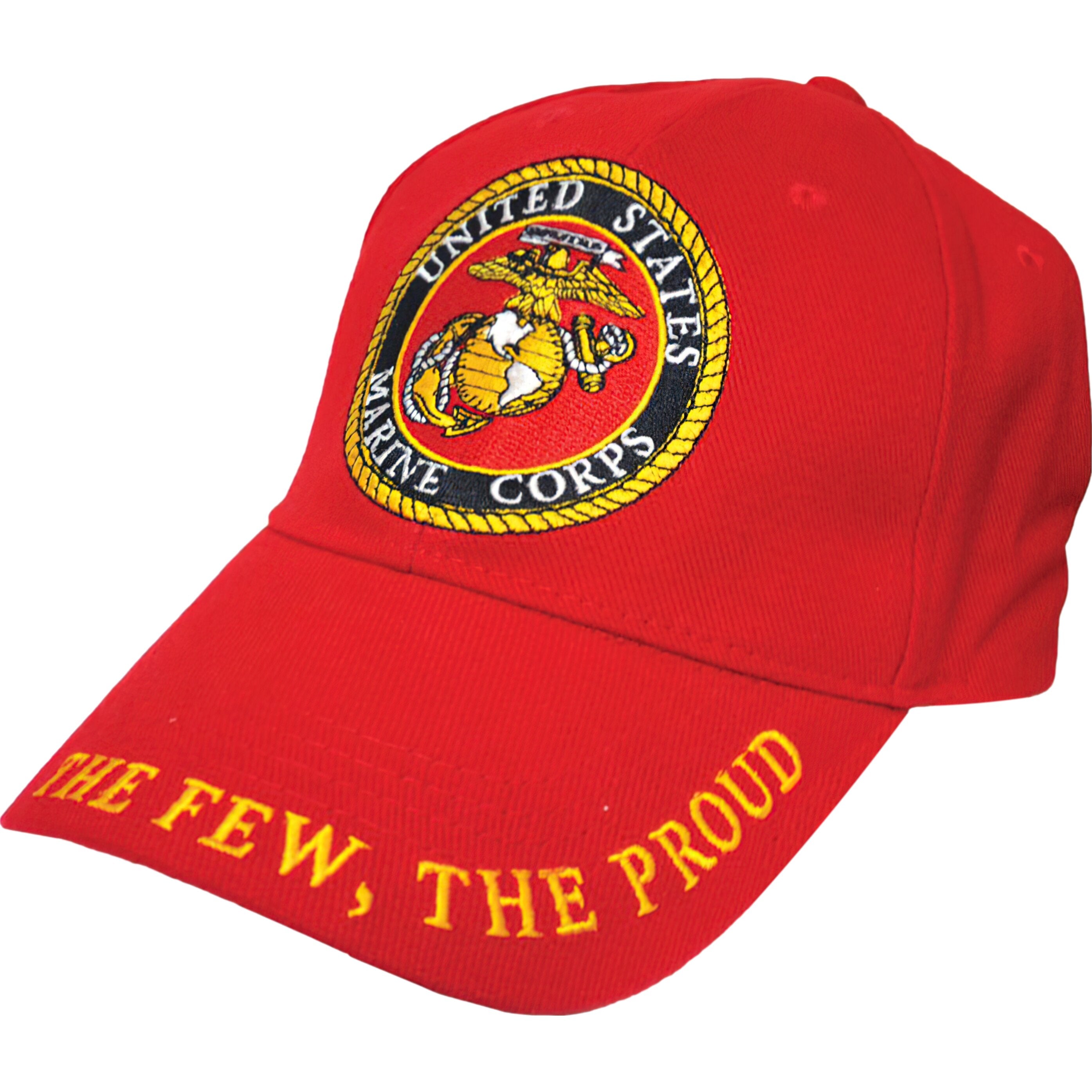 CP00316 Red U.S. Marine Corps "The Few, The Proud" Cap – FindingKing