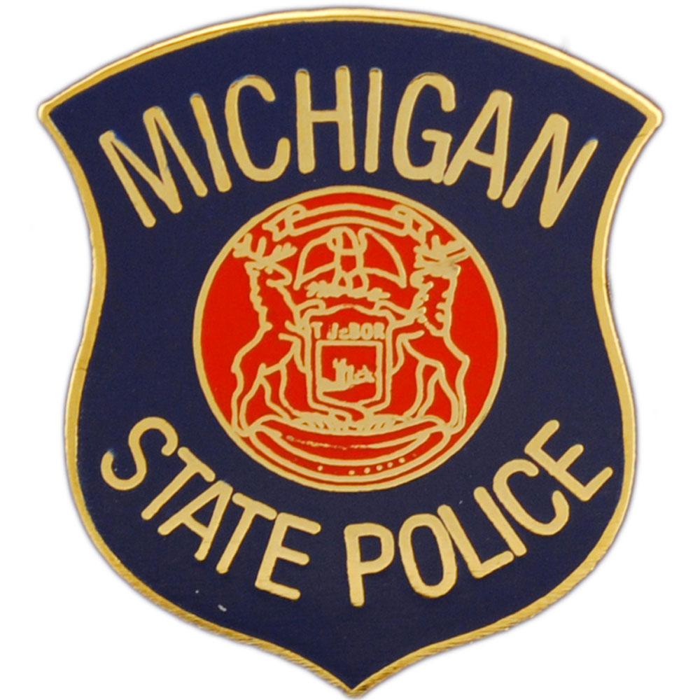 Michigan State Police Pin 1" – FindingKing