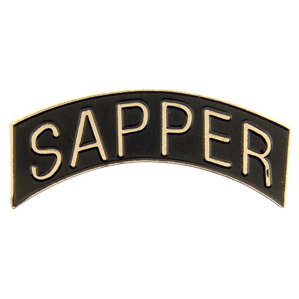 U.S. Army Sapper Tab Pin 1 1/4" – FindingKing