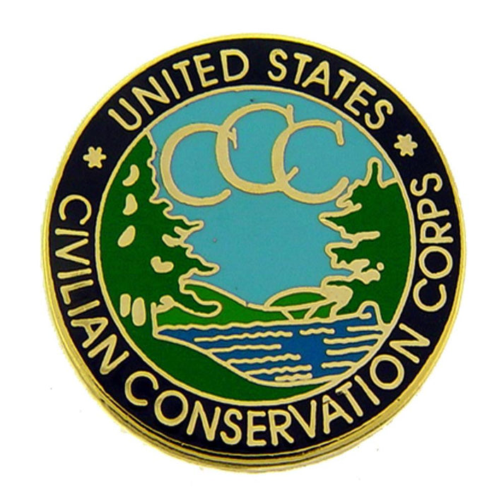 U.S. Civilian Conservation Corps Pin 1" – FindingKing