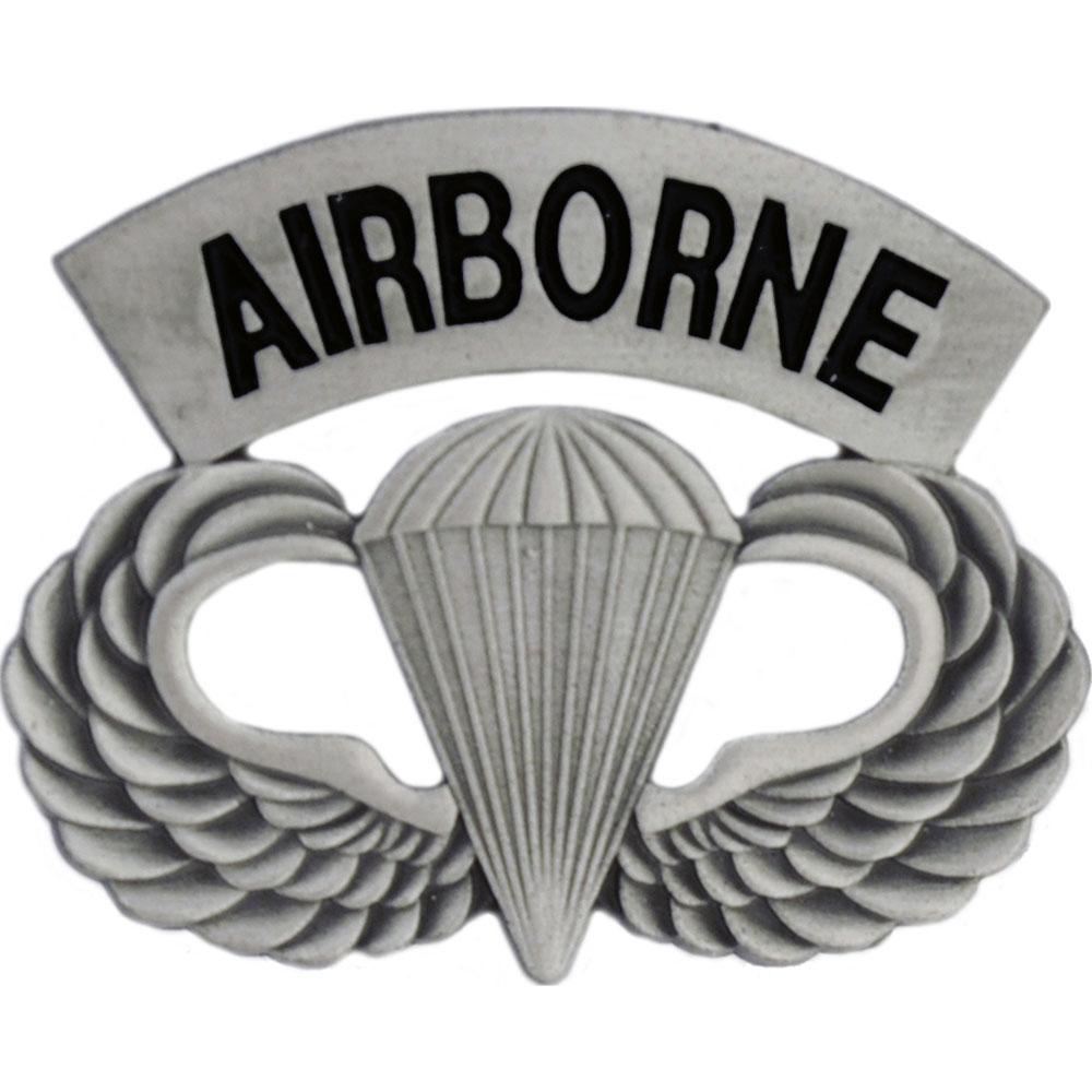 U.S. Army Airborne Winged Parachute Pin 1 1/4" – FindingKing