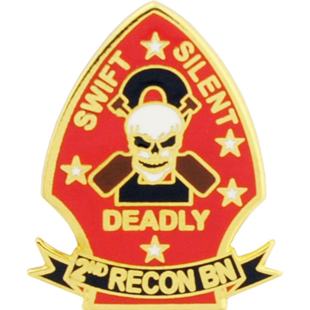 U.S.M.C. 2nd Reconnaissance Battalion Pin 1" – FindingKing
