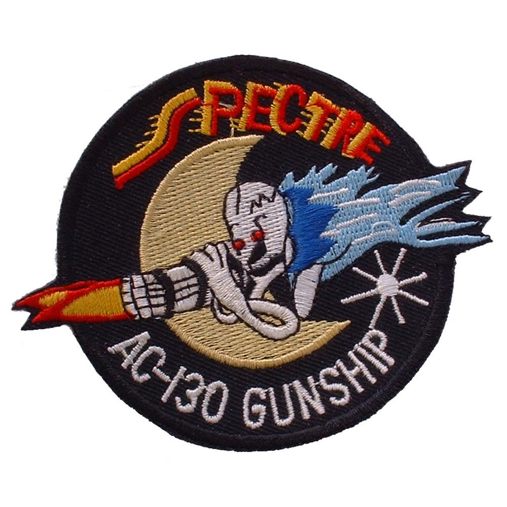 U.S. Air Force AC-130 Spectre Gunship Patch Black & Red – FindingKing