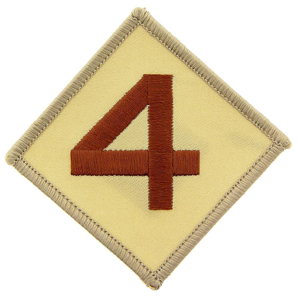 U.S.M.C. 4th Marine Division Patch Brown 3" – FindingKing
