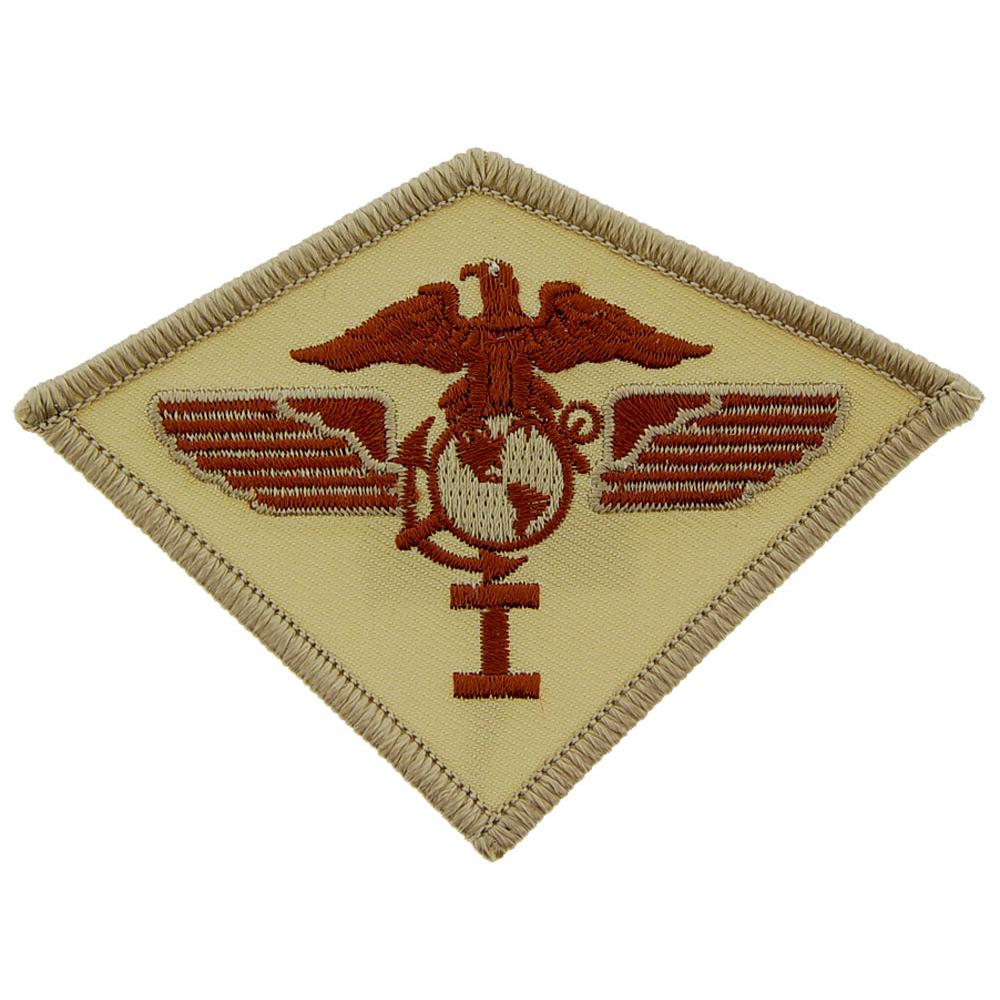 U.S.M.C. 1st Marine Aircraft Wing Patch Brown 3" – FindingKing