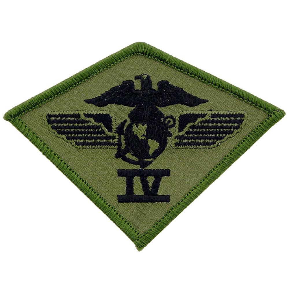 U.S.M.C. 4th Marine Aircraft Wing Patch Green 3" – FindingKing