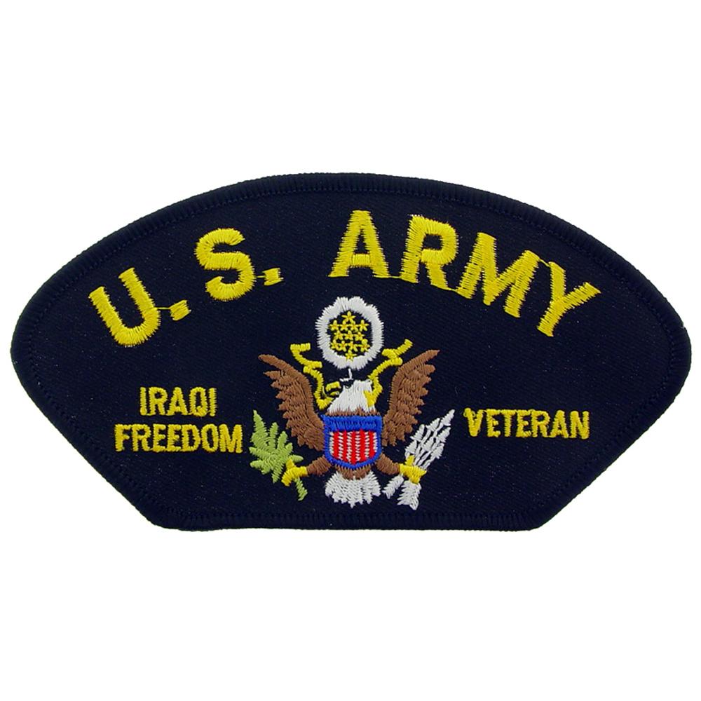 U.S. Army Iraqi Freedom Hat Patch 2 3/4" x 5 1/4" – FindingKing