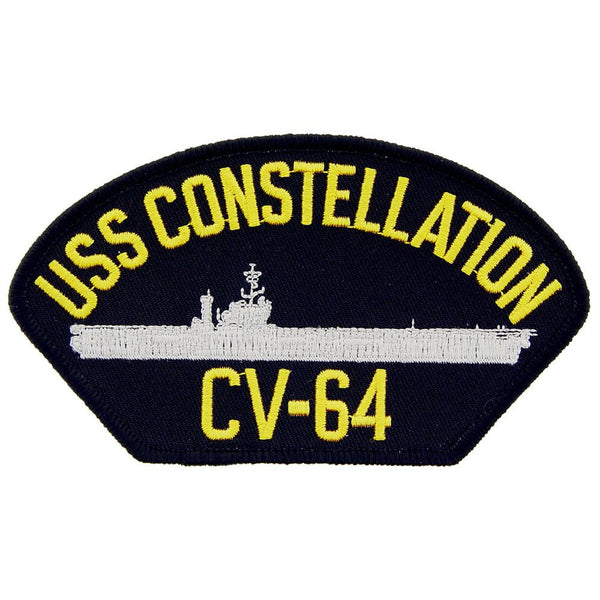 U.S. Navy USS Constellation CV-64 Patch 2 1/4" x 4" – FindingKing