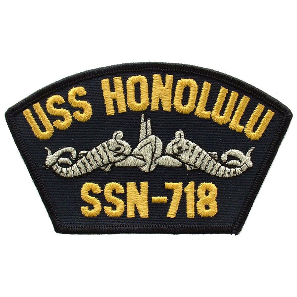 U.S. Navy USS Honolulu SSN-718 Patch 2 1/4" x 4" – FindingKing