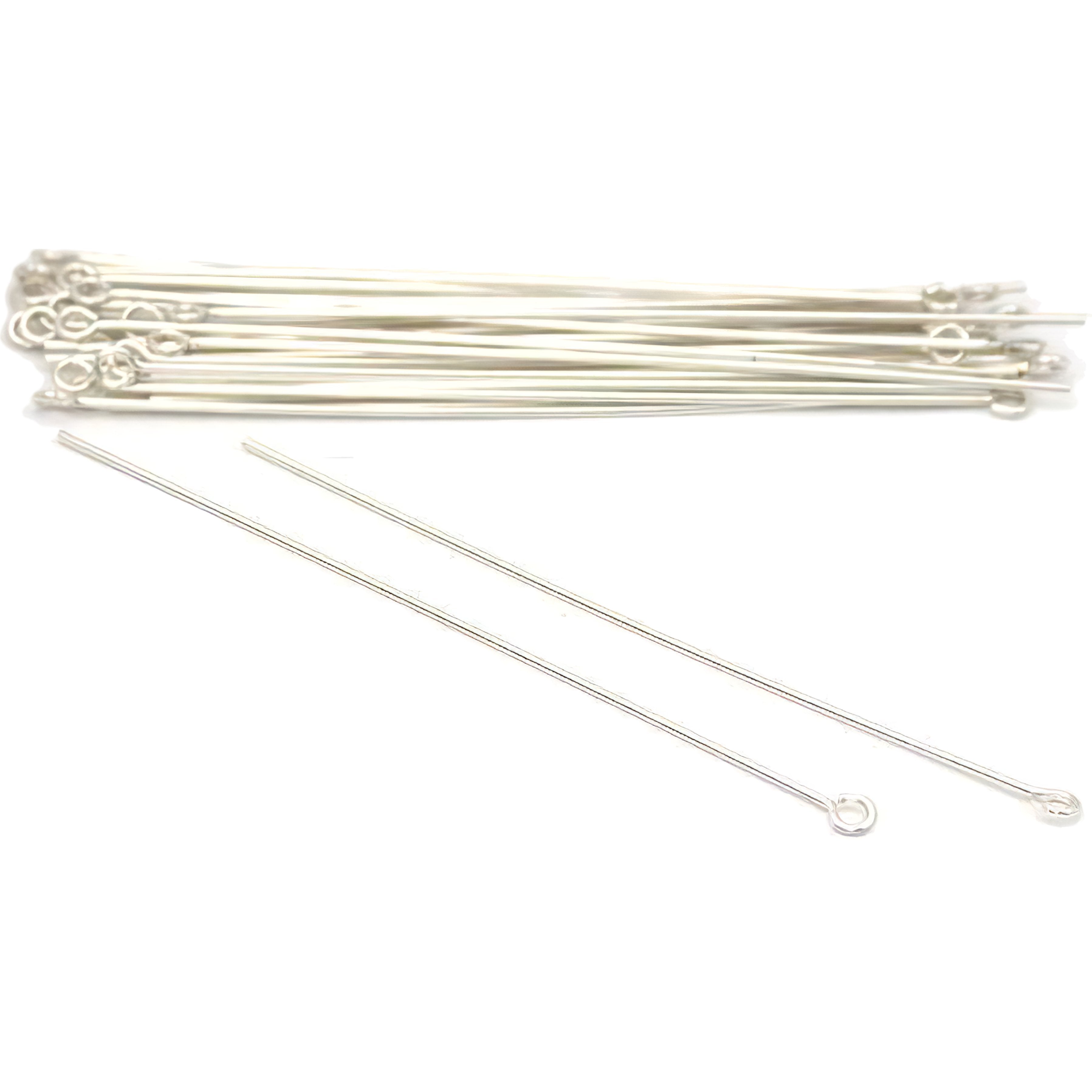 36 Sterling Silver Eye Pins For Jewelry Making – FindingKing