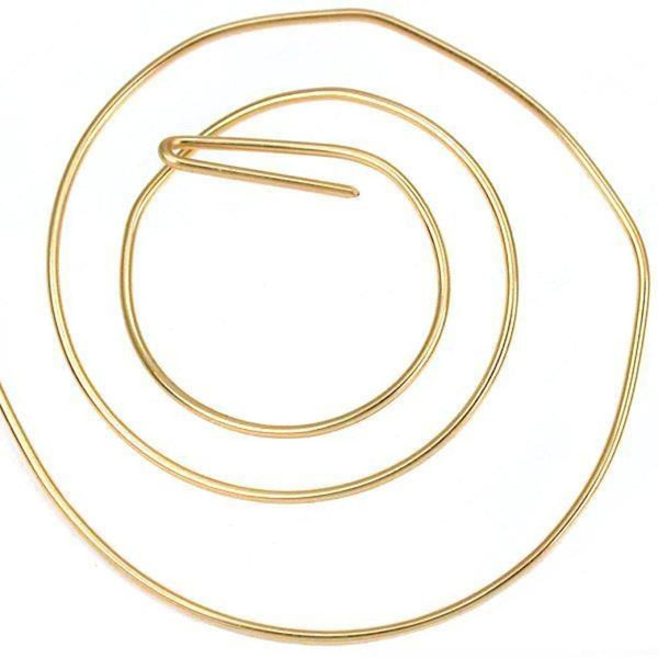 Wire 14k Gold Filled Round Dead Soft 22 Gauge 5ft – FindingKing