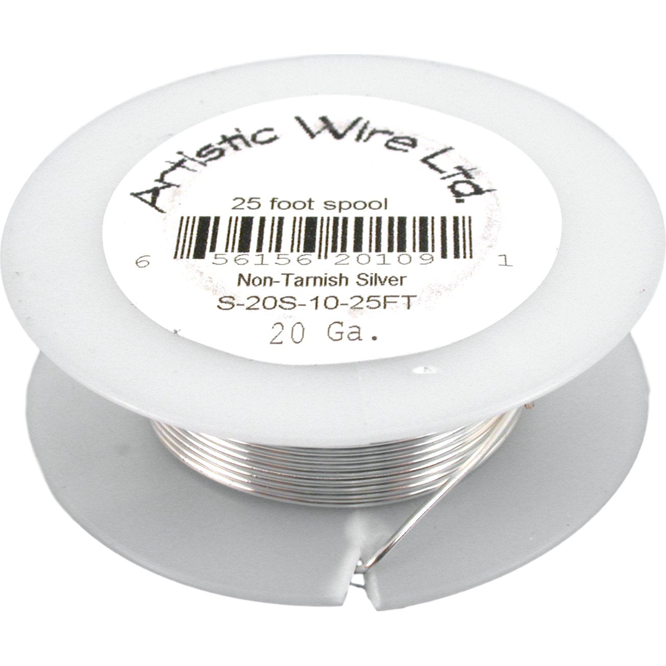 Artistic Non-Tarnish Silver Coil Wire 20 & 18 Gauge Kit 2 Pcs – FindingKing
