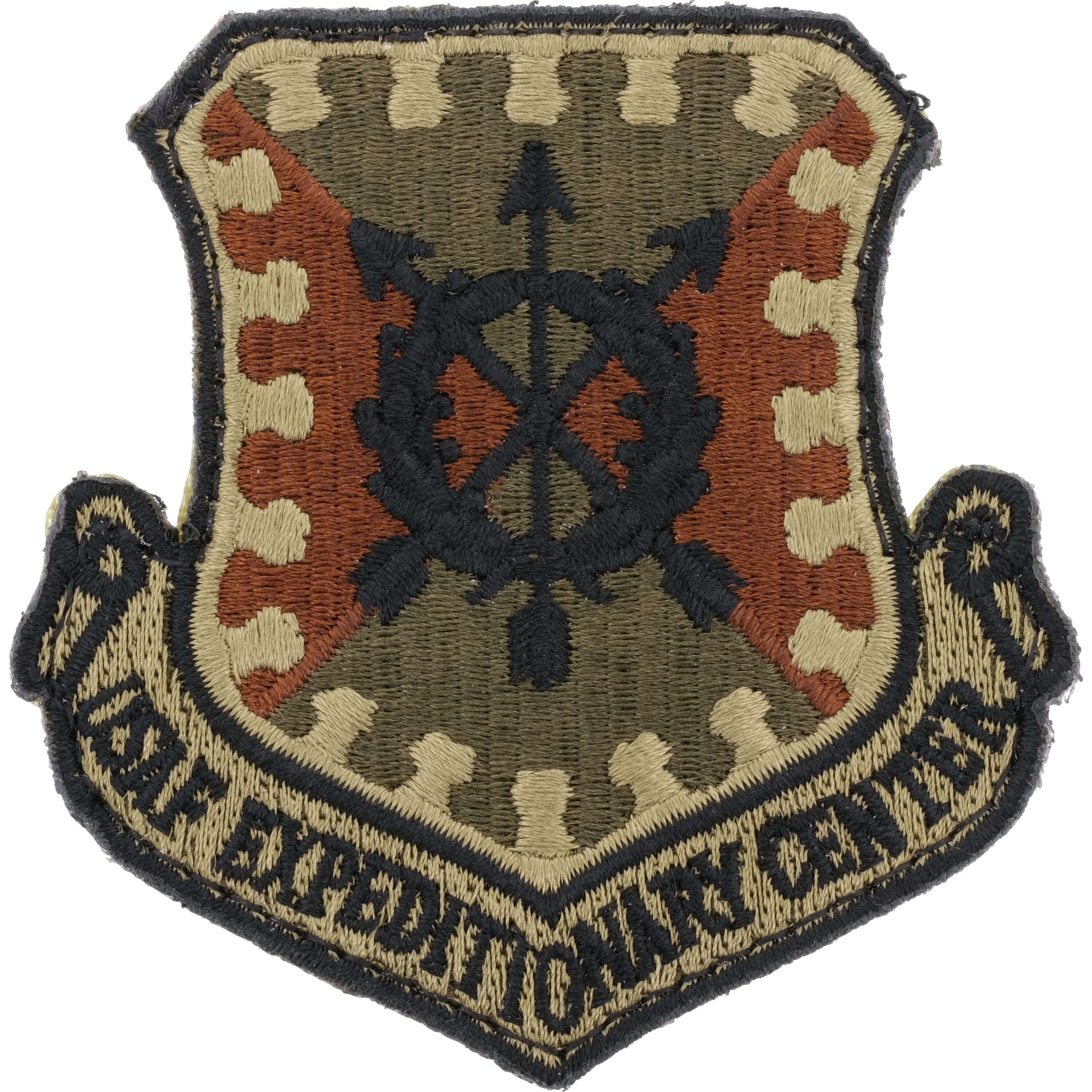 U.S. Air Force Expeditionary Center Patch Subdued Hook Backing ...