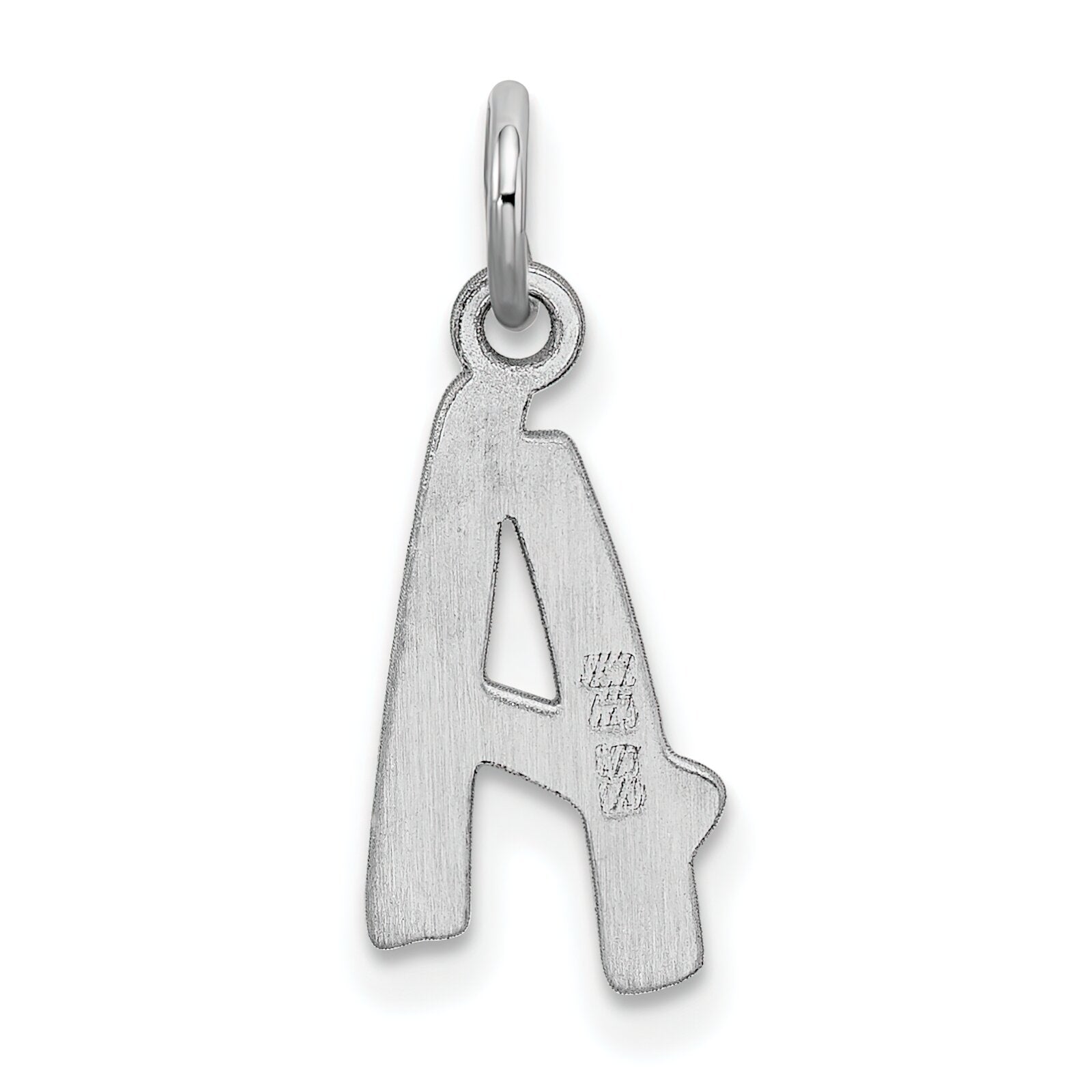 Sterling Silver Small Initial A Charm – FindingKing