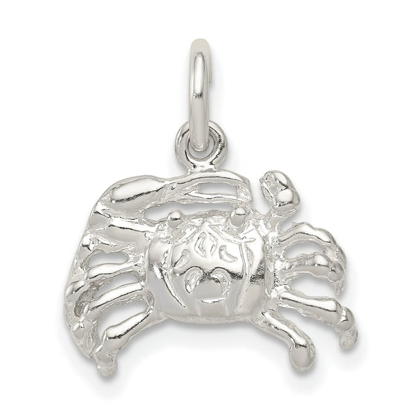 Sterling Silver Crab Charm – FindingKing