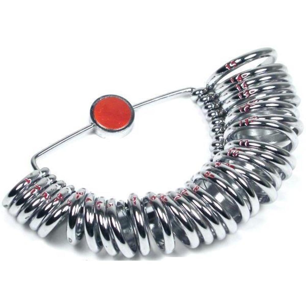 Finger Gauge Sz 1-15 Nickel Plated Brass – FindingKing