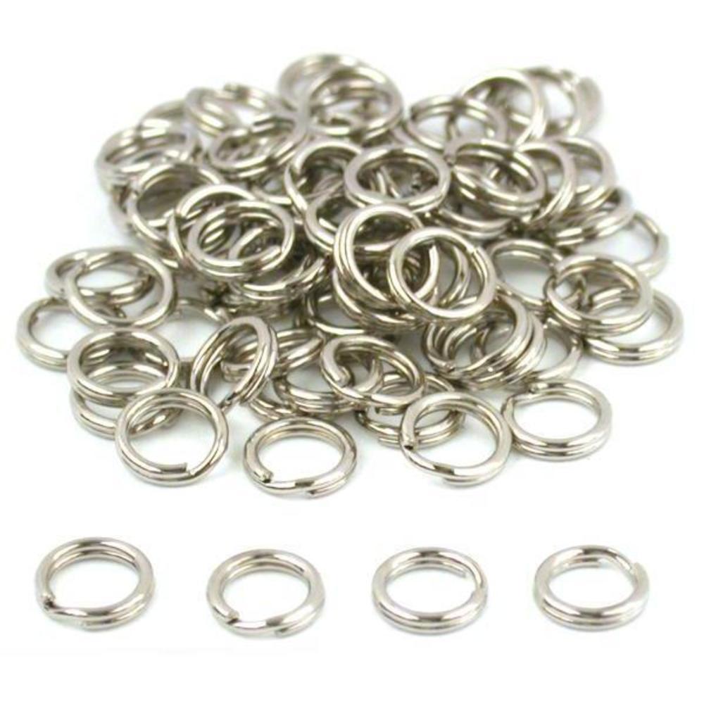 Split Rings Nickel Plated 6mm 75Pcs – FindingKing