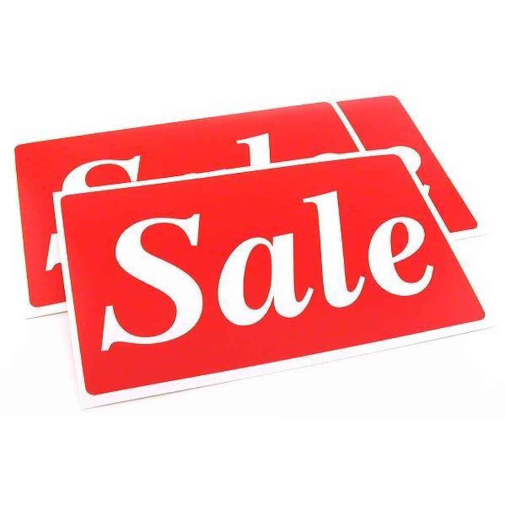 3 Sale Display Signs Window Wall Showcase Message Unit – FindingKing