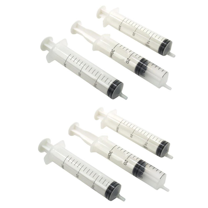 6Pc 30ml Syringe Oilers for Pocket Watch & Clock Oil Watchmaker Repair ...